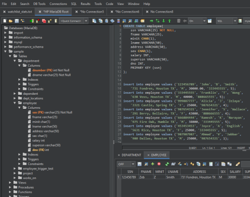 MariaDB Database Client, SQL GUI, Query Tool, Backup Tool, and SQL ... MariaDB Database Client, SQL GUI, Query Tool, Backup Tool, and SQL ...